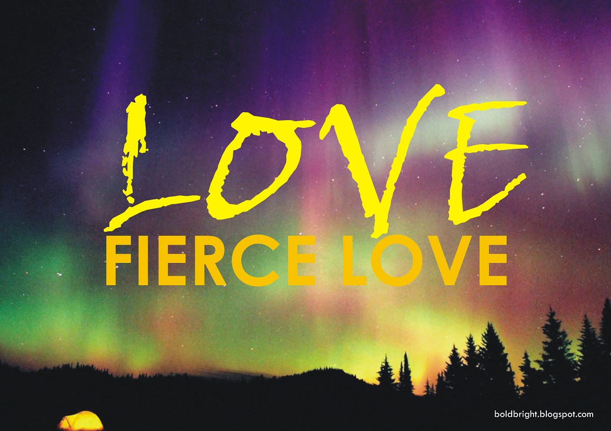 Love, Fierce Love. I keep running to you | by Bold Bright Ogbonna | Medium