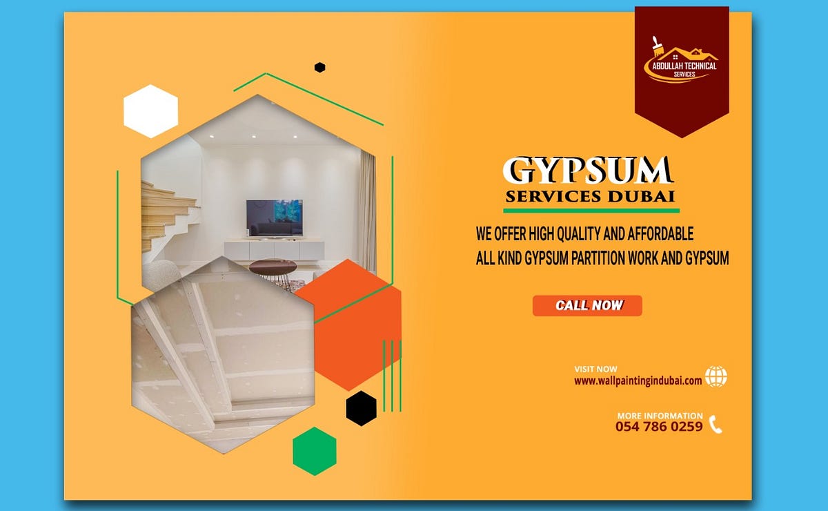 Gypsum work in UAE| Gypsum work Dubai| Wallpaintingindubai ...