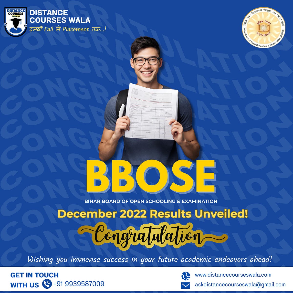 The results are out! A huge congratulations to all BBOSE December 2022 ...