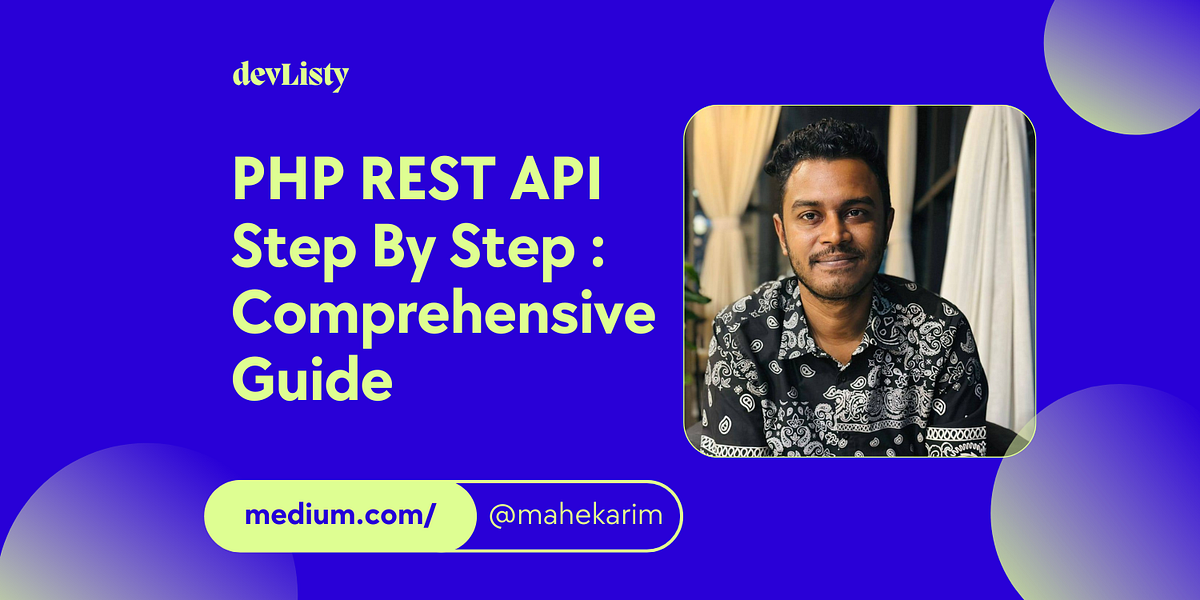 Learn PHP Advanced REST API Like a Senior Developer | devListy