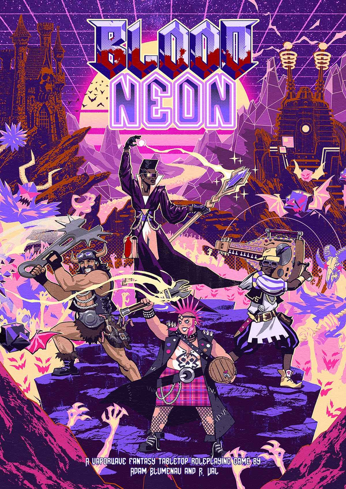 Blood Neon: Tactical RPG Design that SLAYS | by Michael Burnam-Fink ...