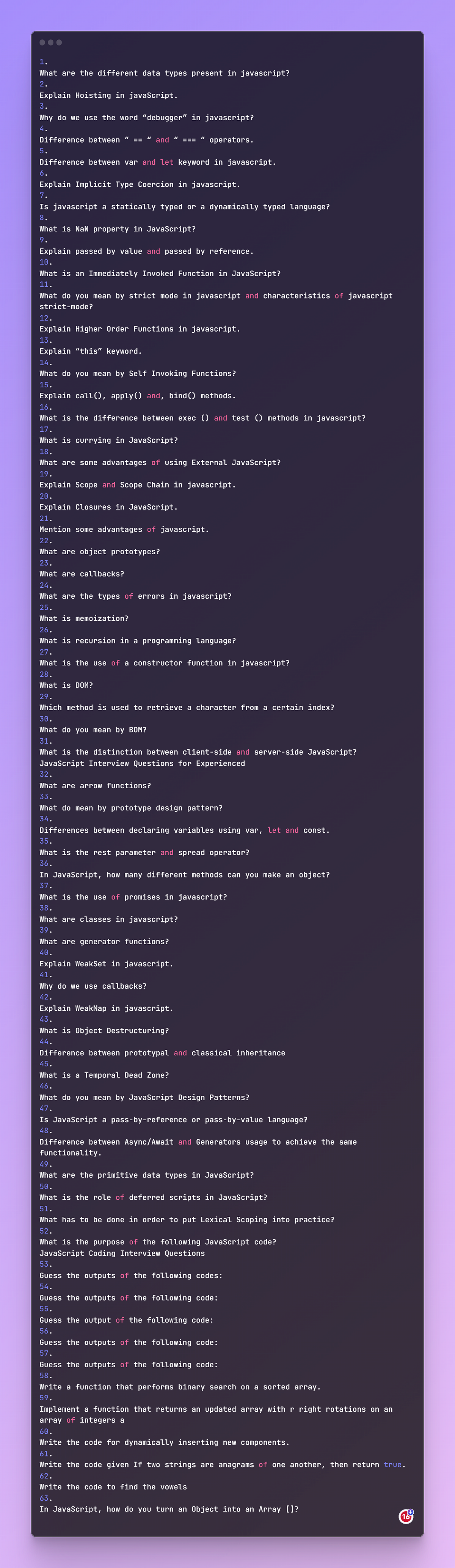 Mastering Every Aspect: The Ultimate Compilation of JavaScript ...