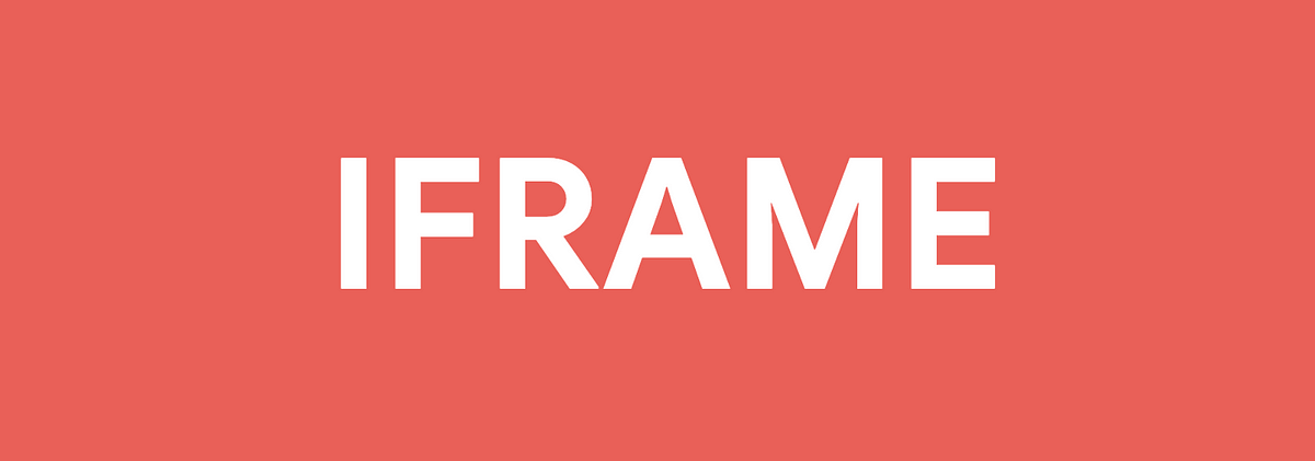 Six Common Problems Youll Likely Encounter When Using Iframes By Aesssooooome Javascript