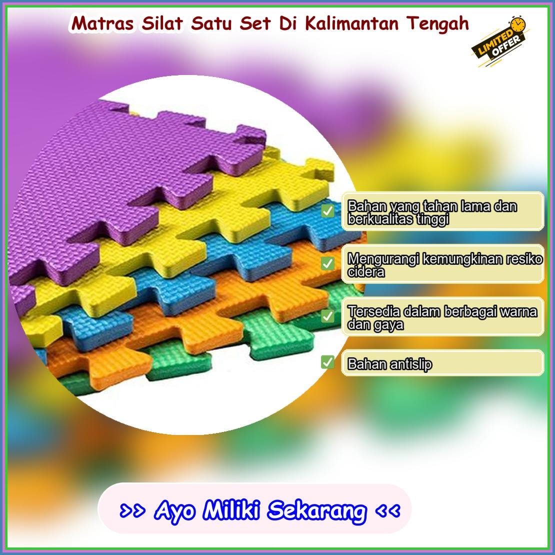 Matras Silat Satu Set Di Kalimantan Tengah - Alat Lompat Tinggi - Medium