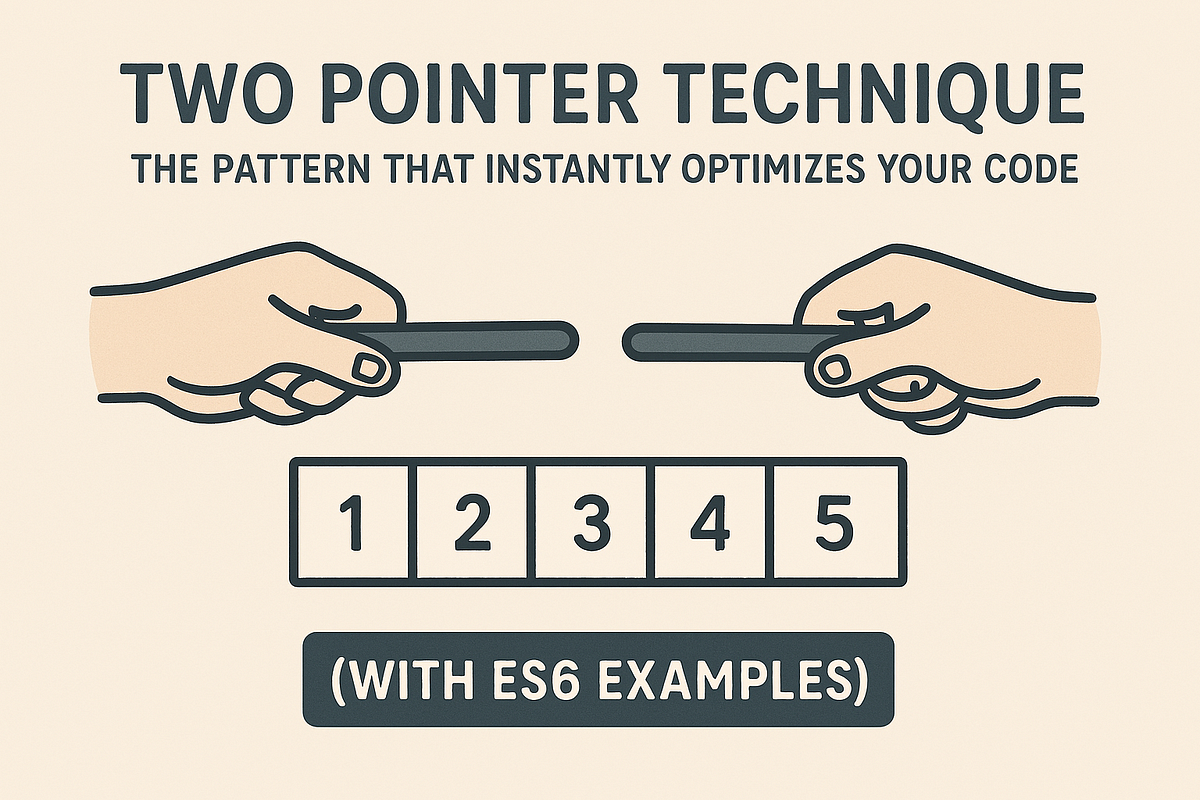 Two Pointer Technique: The Pattern That Instantly Optimizes Your Code (With ES6 Examples) | by ...