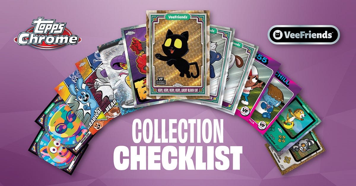 Topps VeeFriends Chrome 2025 Checklist | VeeFriends