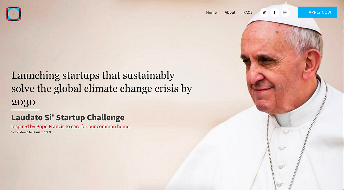 We Launched a Website for the Vatican Challenge in One Week. Here’s How ...