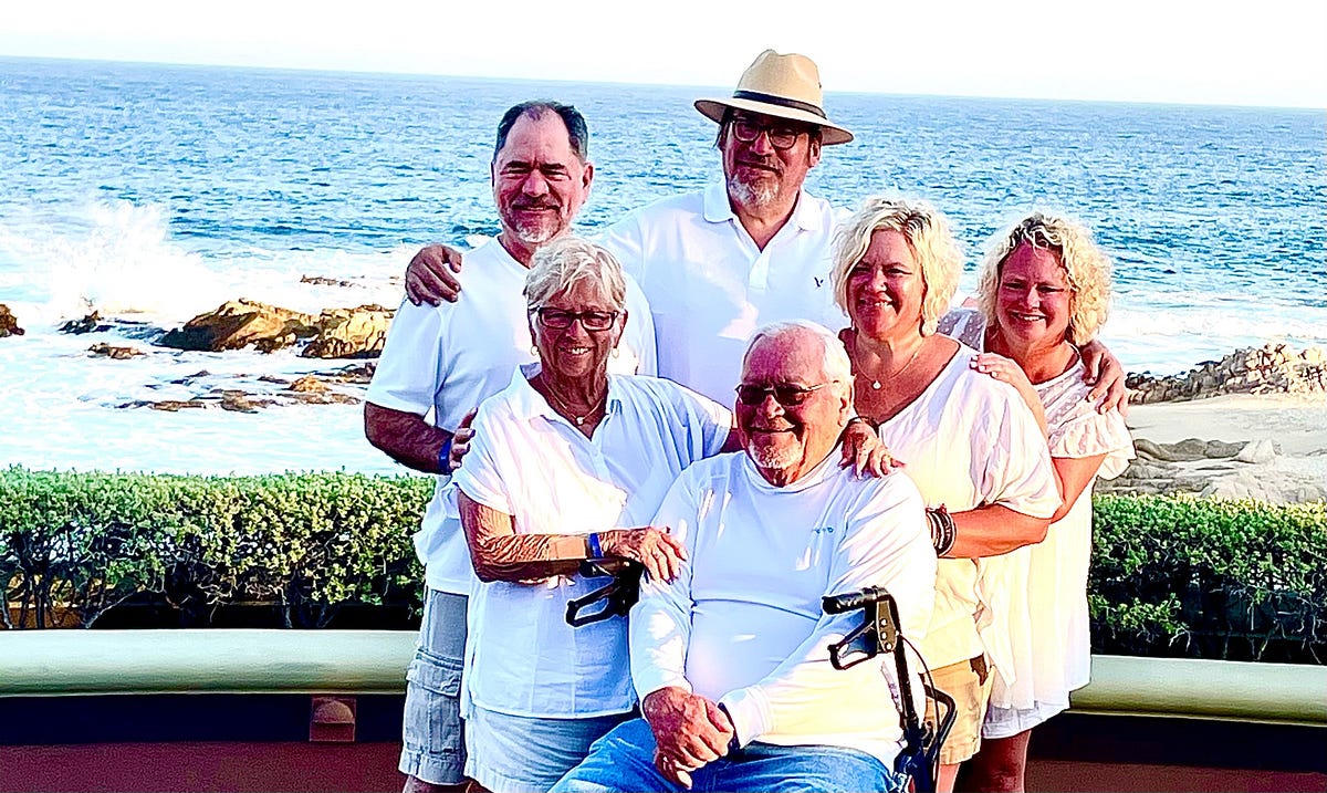 Our family including Buddy Ruff, our father taken in 2021. | by Amy’s ...