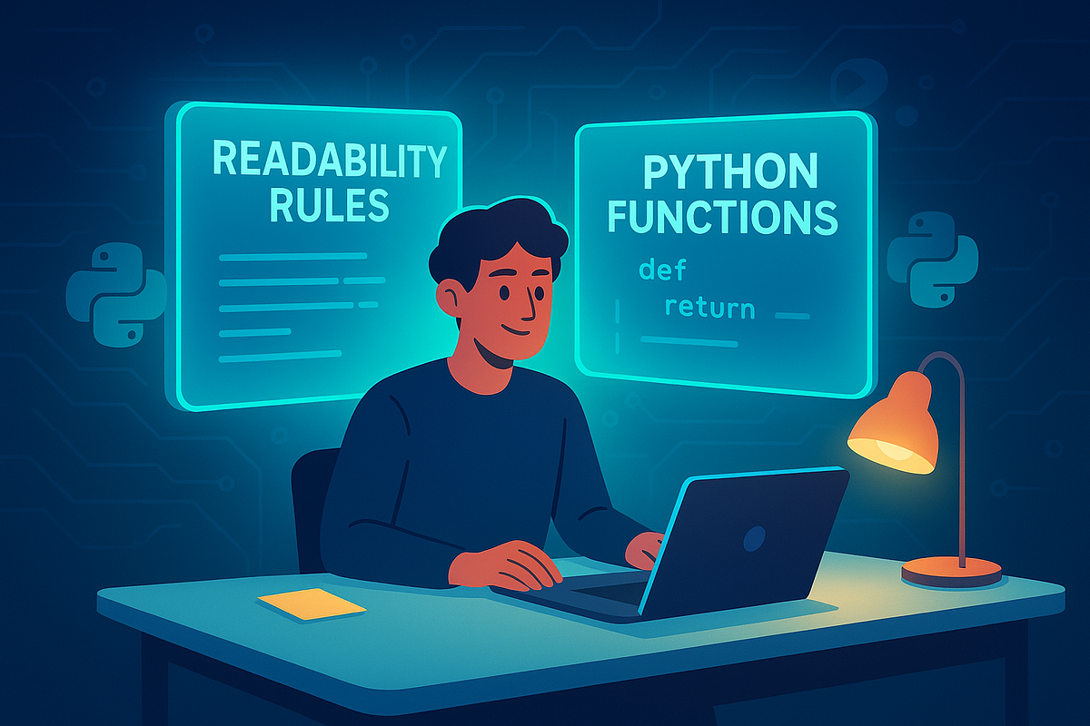 Ten Readability Rules That Instantly Improve Your Python Functions | by Ajaymaurya | Nov, 2025 ...
