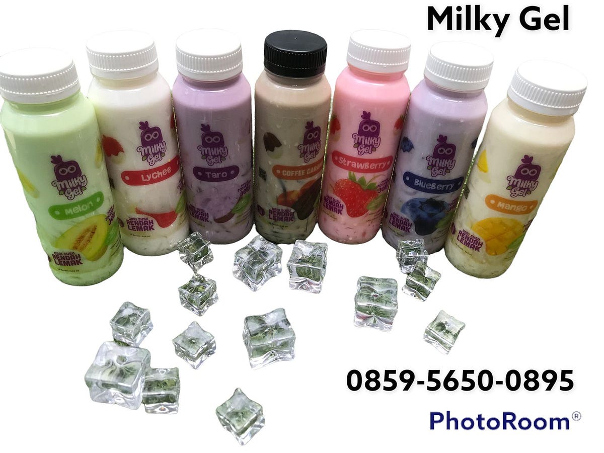 JUAL Minuman Susu Kemasan Milky Jelly Buah Gunung Mas WA 0859–5650–0895 ...