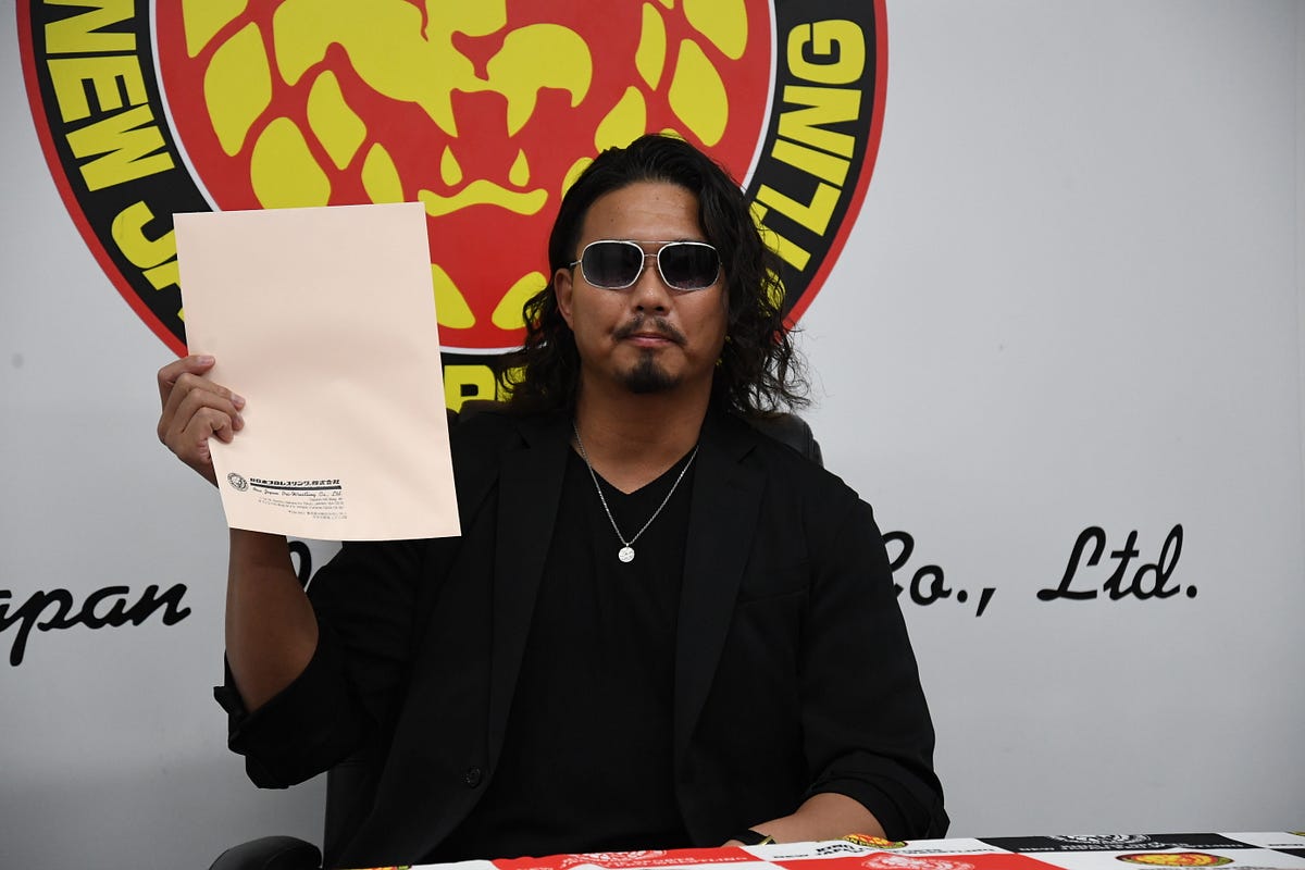 Jake Lee signs with NJPW. Smart Bastard hosts special press… | by New ...