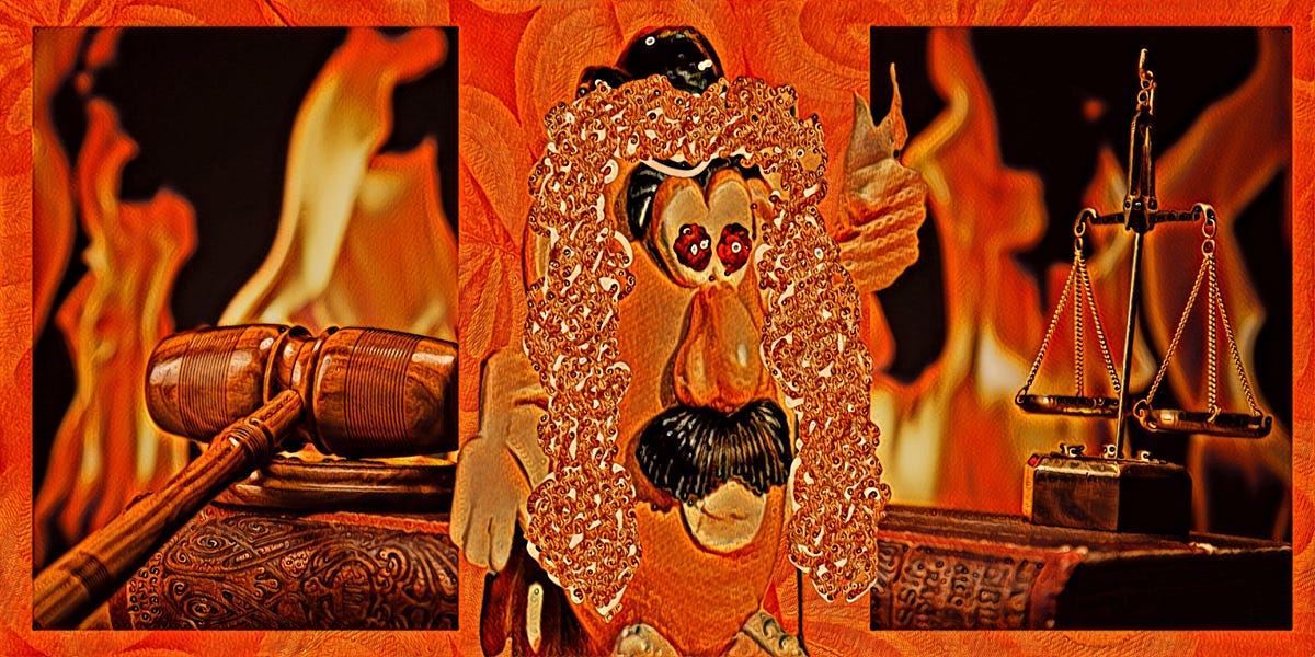 Judge Potato Head. Revenge of the spuds | by Susannah MacKinnie ...