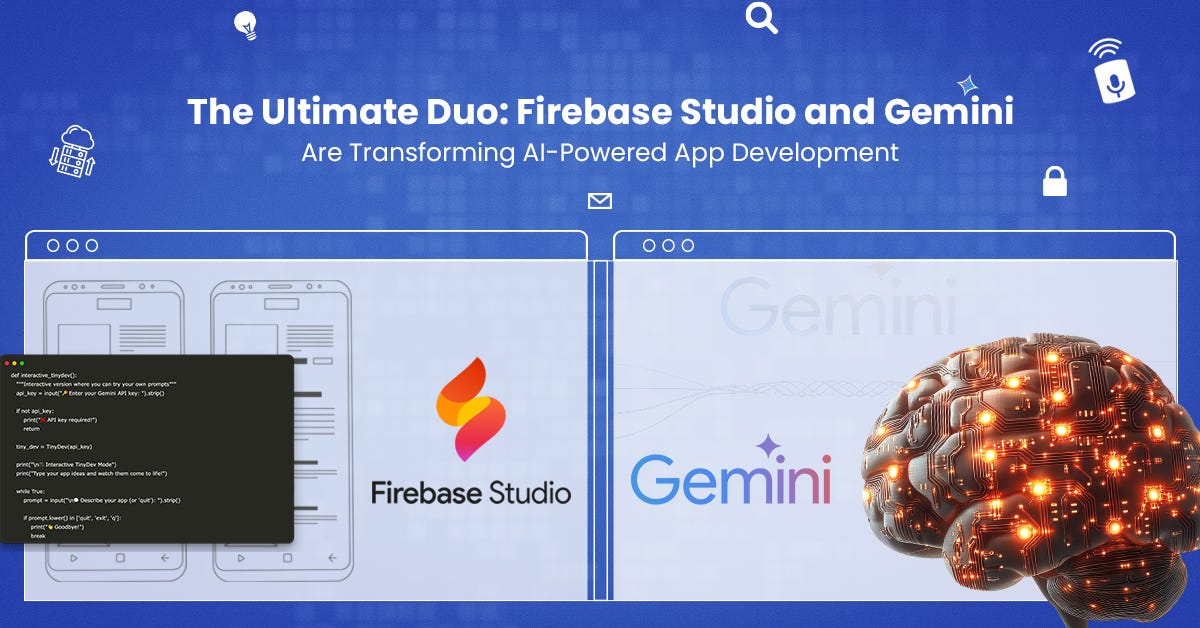 The Ultimate Duo: Firebase Studio and Gemini Are Transforming AI-Powered App Development | by ...