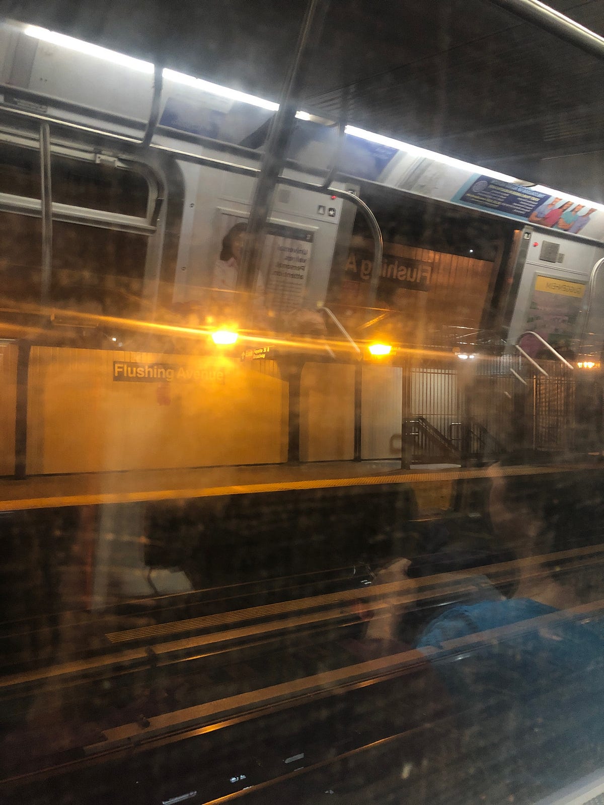 Train.. I’m actually on the M train right now… | by Bushwick Variety ...
