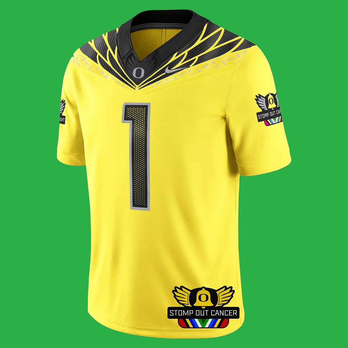 BEST Oregon Ducks Stomp Out Cancer Jersey | by Fashion Flux | Oct, 2024 ...