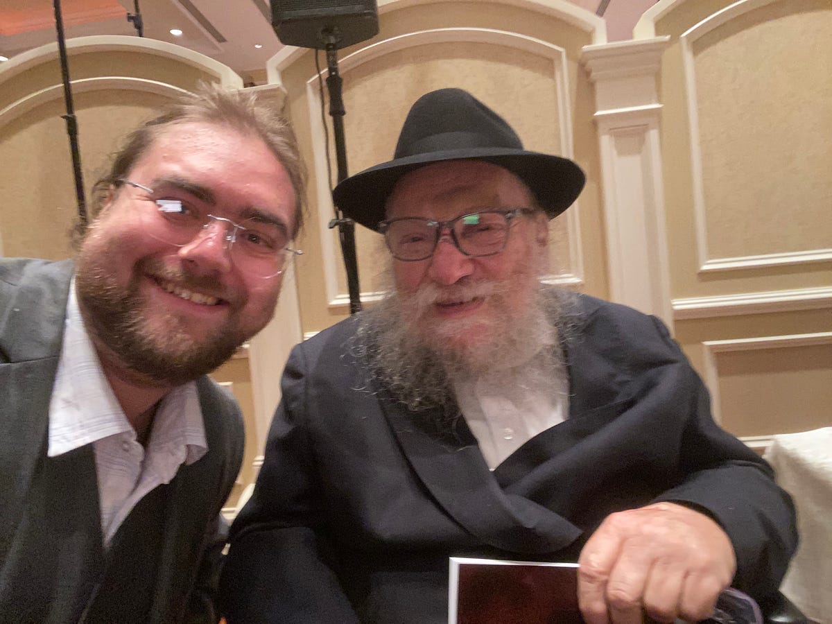 Zeidy, oh my zeidy. A recent photo with my grandpa | by Mendel Keller ...