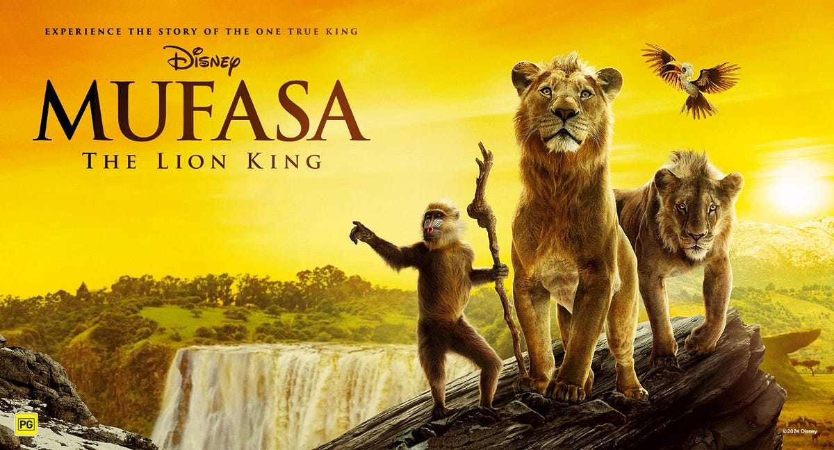 Mufasa: The Lion King. Origin Story of the One True King worth… | by ...