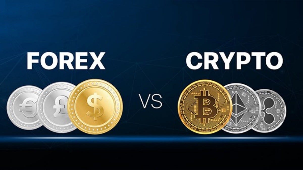 Crypto trading vs Forex trading. Crypto Exchanging versus Forex… | by ...
