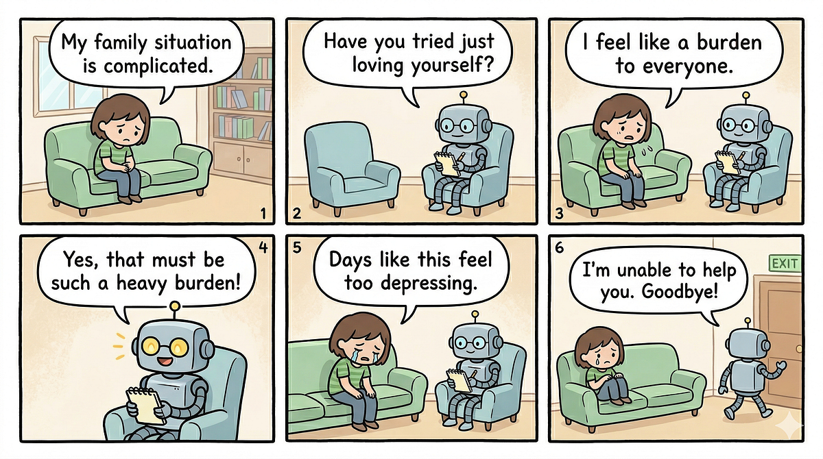 A Real Therapist Would Lose Their License for This. AI Therapists Do It ...
