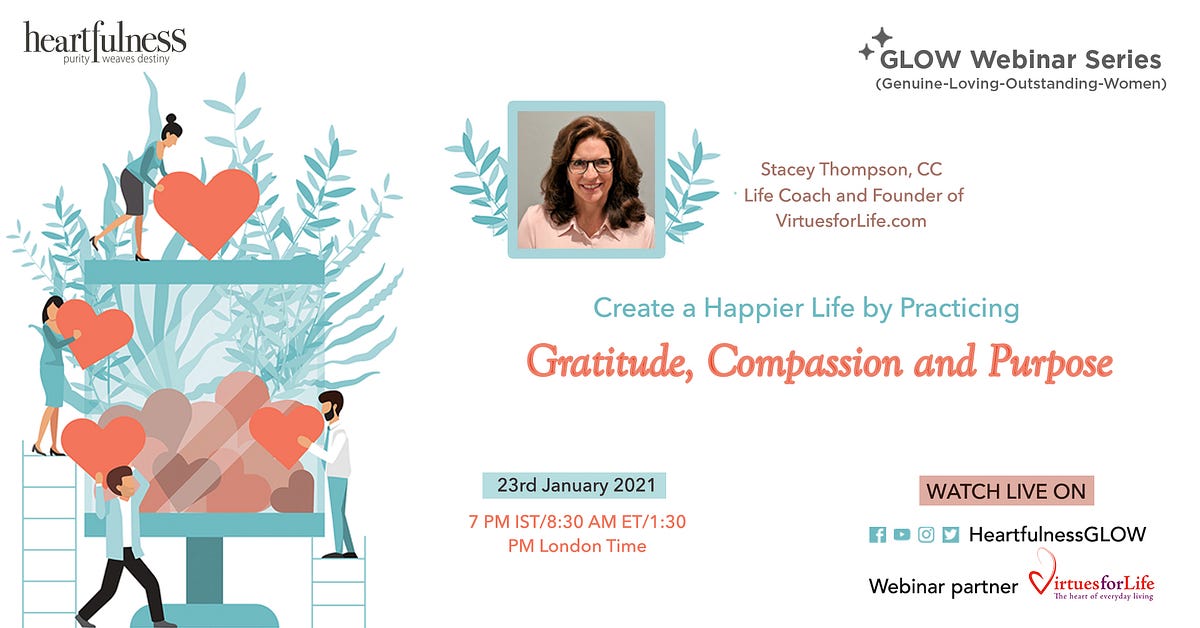 Gratitude, Compassion and Purpose | by Arundathi Kaikini | GLOW ...