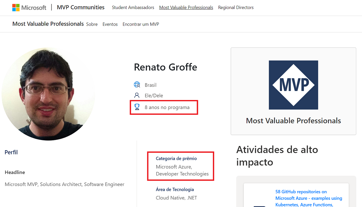 Microsoft MVP renovado em 2024… Muito obrigado a todos! | by Renato ...