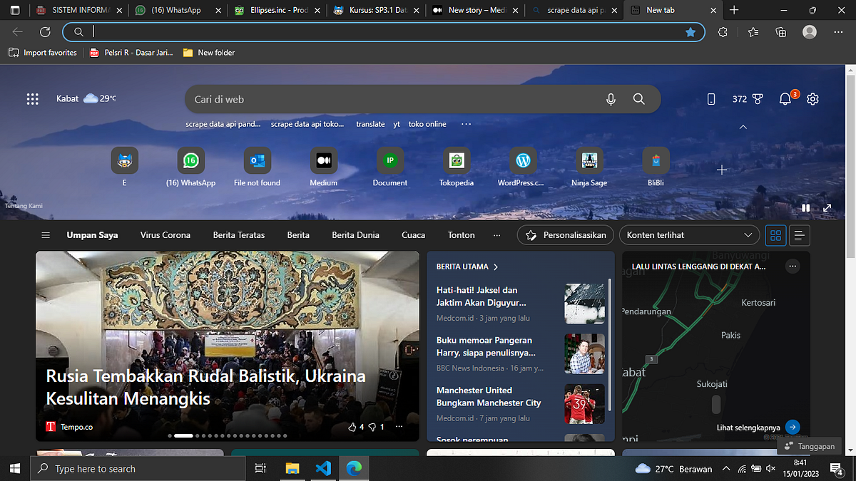 TUTORIAL SCRIP DATA API DI TOKOPEDIA - Iwan Setyawan - Medium