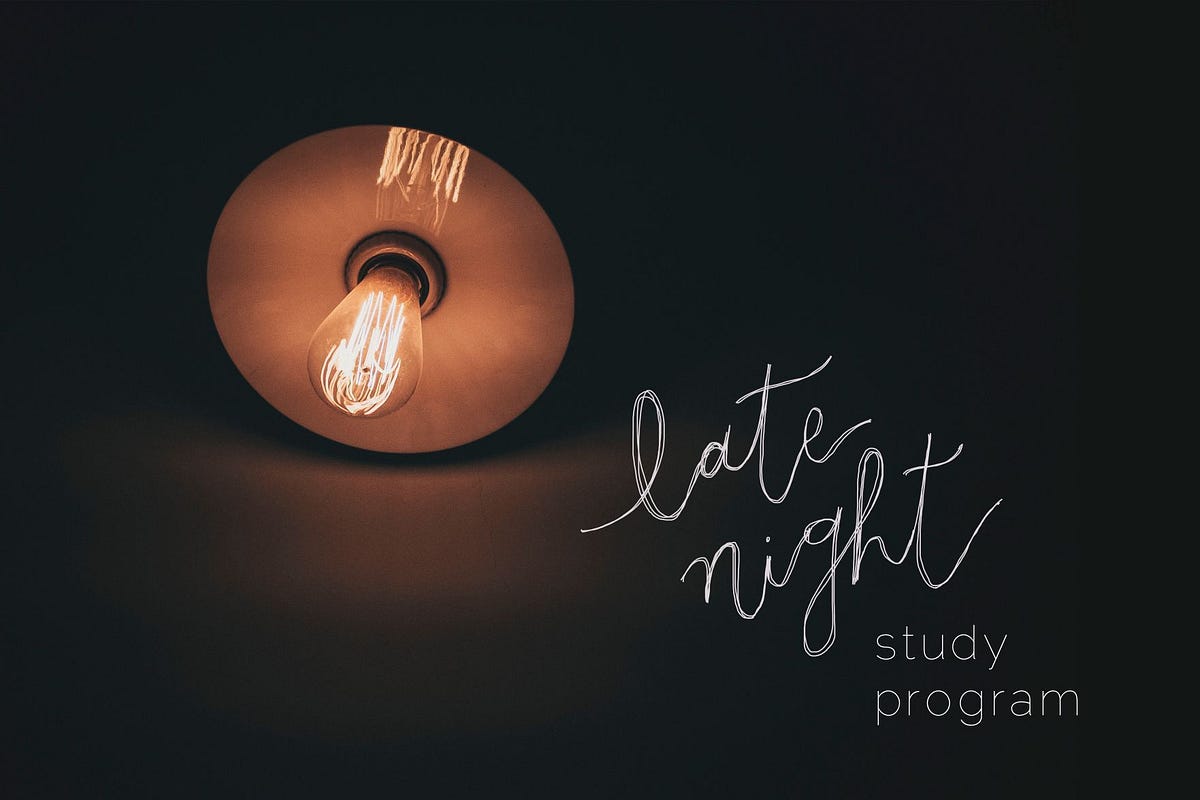 Late night study program begins implementation | by Lee Clarion | Medium