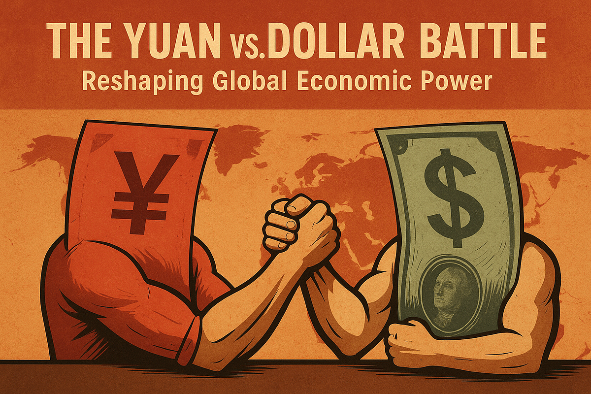 The Yuan vs. Dollar Battle: Reshaping Global Economic Power | by Aaryan ...