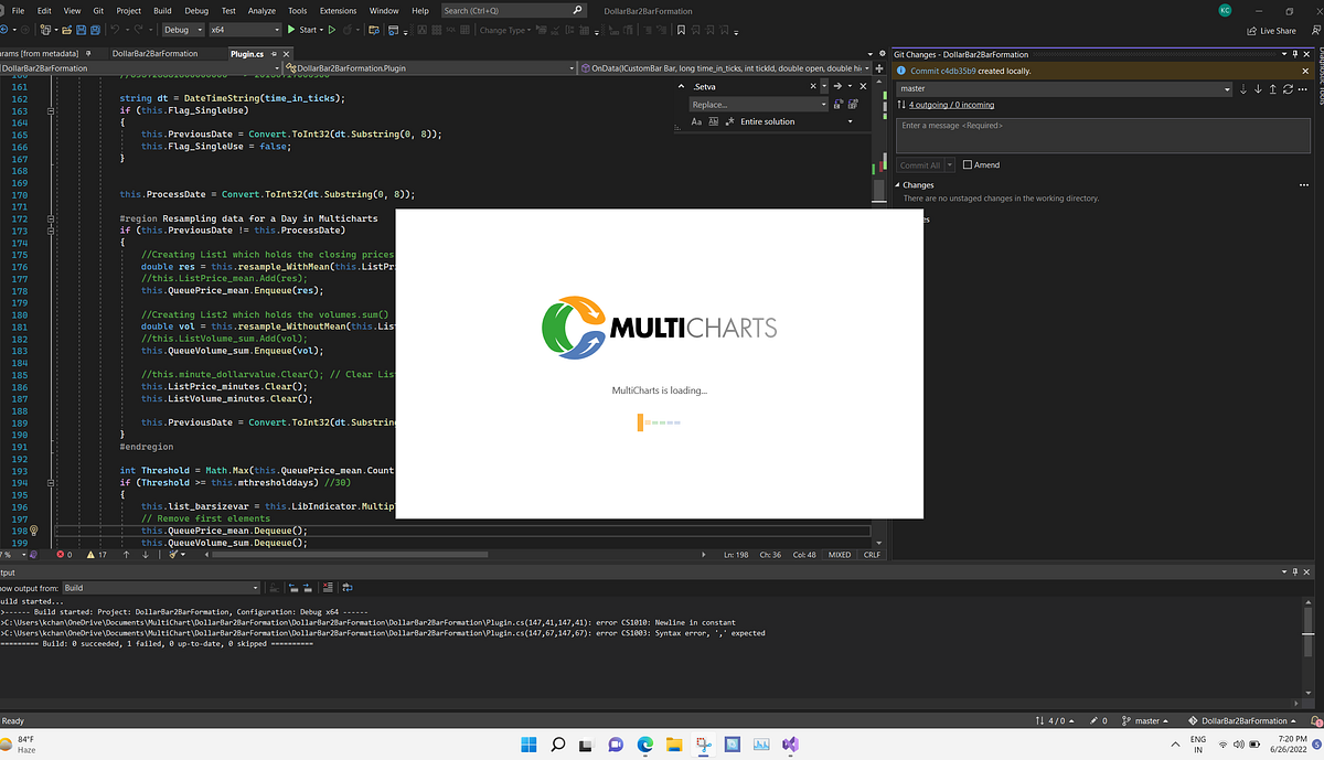 Integrate Multicharts Trading Platform using Visual Studio with all its Debugger Option. | by ...