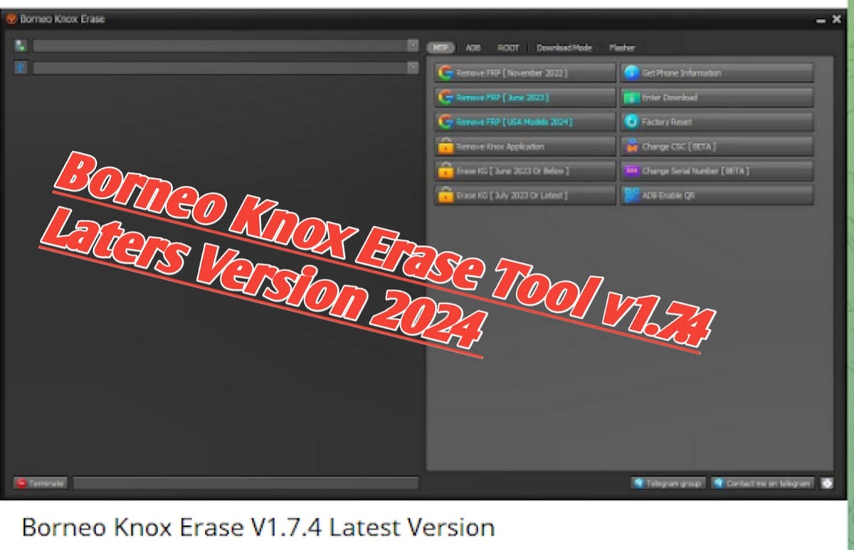 Borneo Knox Erase Tool v1.7.4 Laters Version 2024 Borneo Knox Erase Tool v1.7.4 Laters Version ...