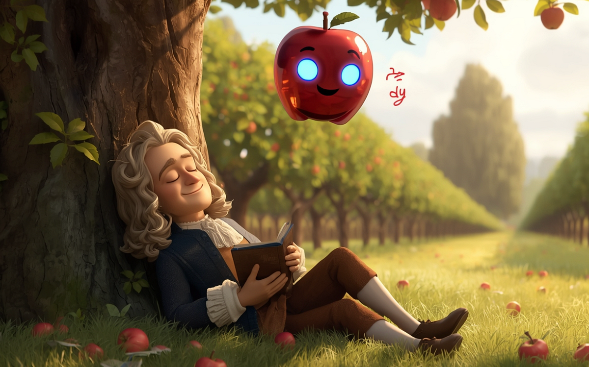 The entire AI revolution started with a falling apple. | by Nikhil ...
