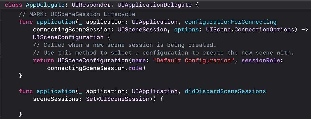 如何移除SceneDelegate - Anderson - Medium