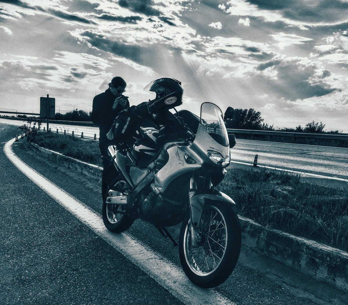 I ride on two wheels, two hearts, in one tight embrace. | Short. Sweet ...