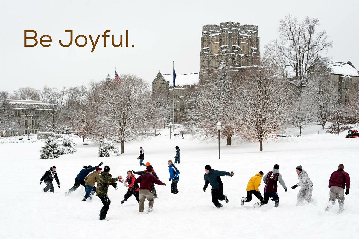 Be Joyful. | by Bernie Maloney | Medium