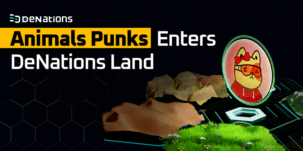 A PFP avatar collection ‘Animal Punks’ enters ‘DeNations’ metaverse - DeNations - Medium