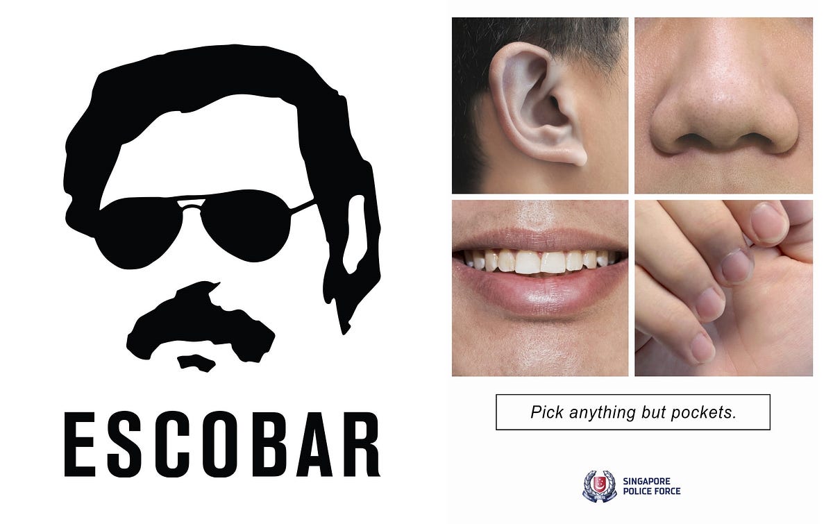 Do the Singapore Police have a sense of humour? — Nose-picking puns vs ...