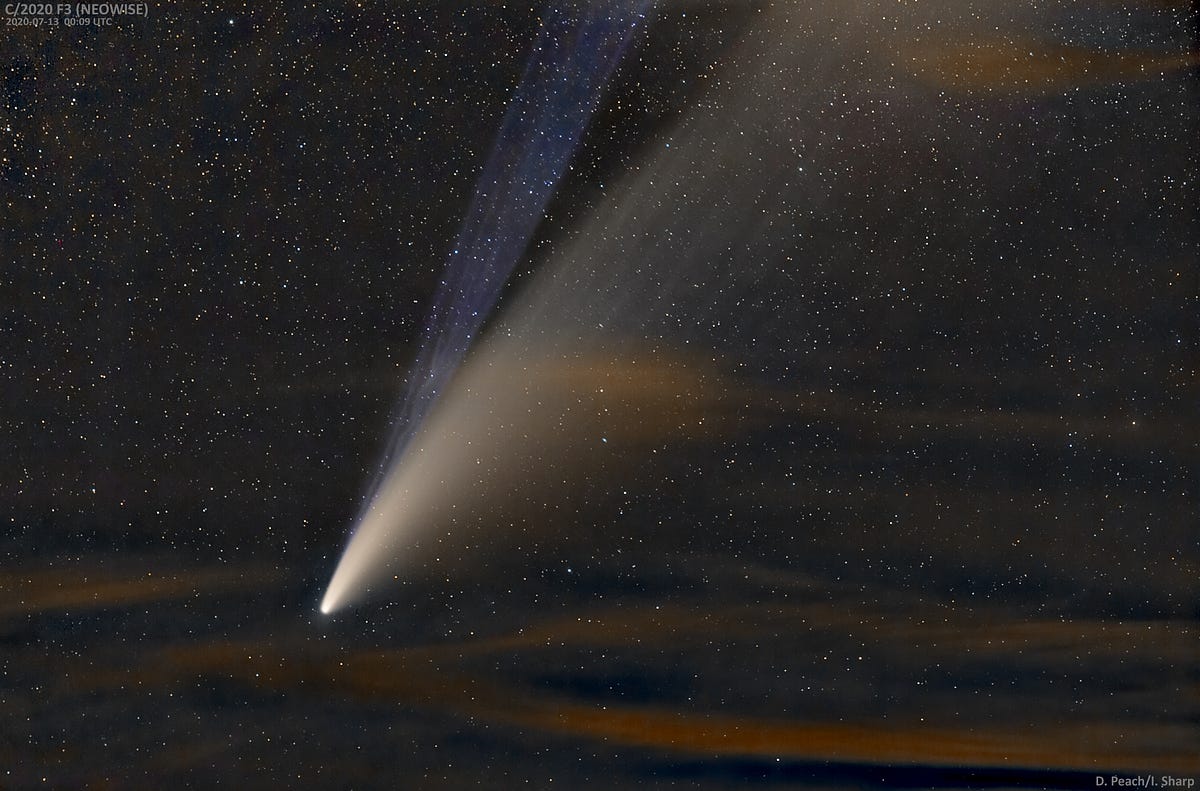 Antimatter Comet