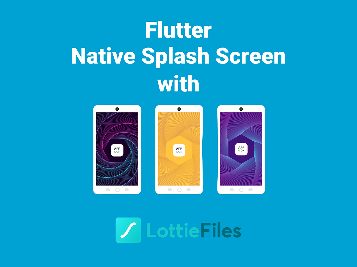 Native Animated Splash Screen with Lottie in Flutter | by Türker Gürel | Medium