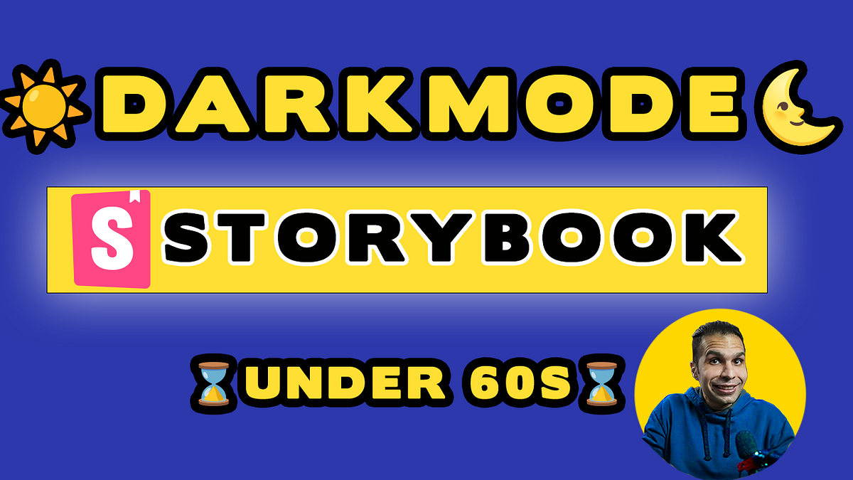 How to Toggle Between Dark and Light Mode in Storybook | by Nima Shokouhfar | Bootcamp | Medium