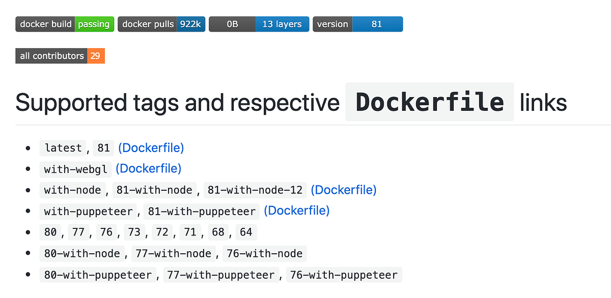 Crafting the perfect container to play with a Headless Chrome | by ...