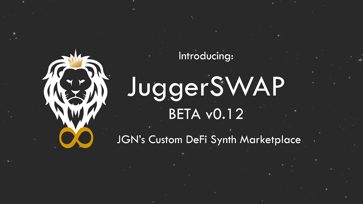 Introducing JuggerSWAP Beta v0.12 & Pre-Mining Tutorial | by Juggernaut ...