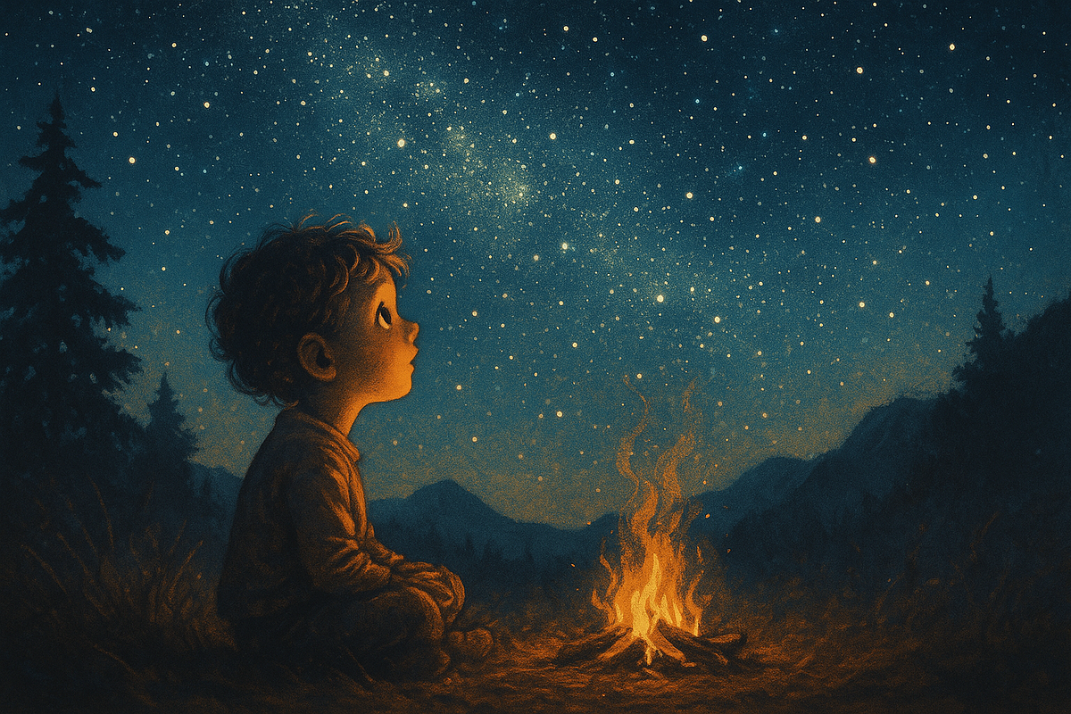 The First Spark: When Curiosity Became Sacred | by Prantik Sinha | May ...