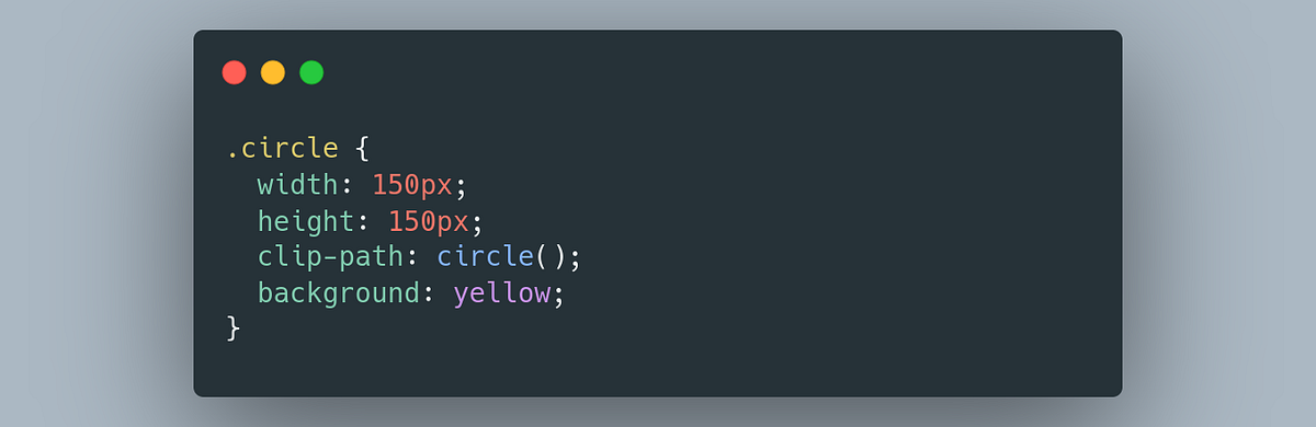 How to create circles in CSS - JTWay