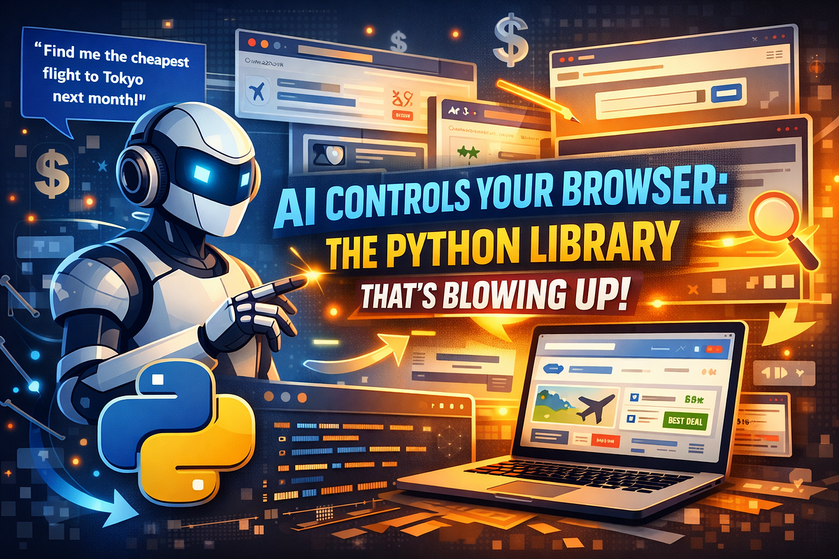 This Python Library Lets AI Control Your Browser — And It’s Blowing Up ...