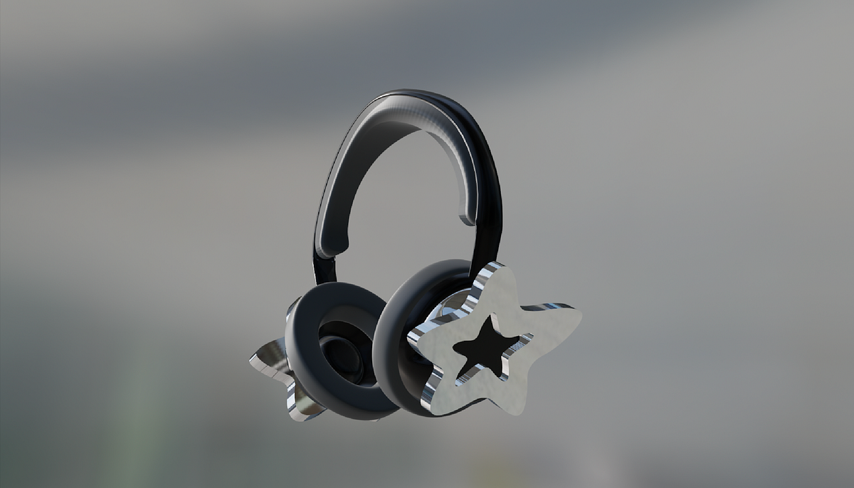 Modelling headphones v1 [experiment 01: metal83nder] | by VINA | Medium
