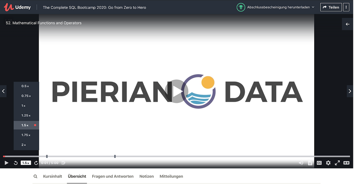 Review of Udemy SQL course, “ The Complete SQL Bootcamp 2020: Go from ...