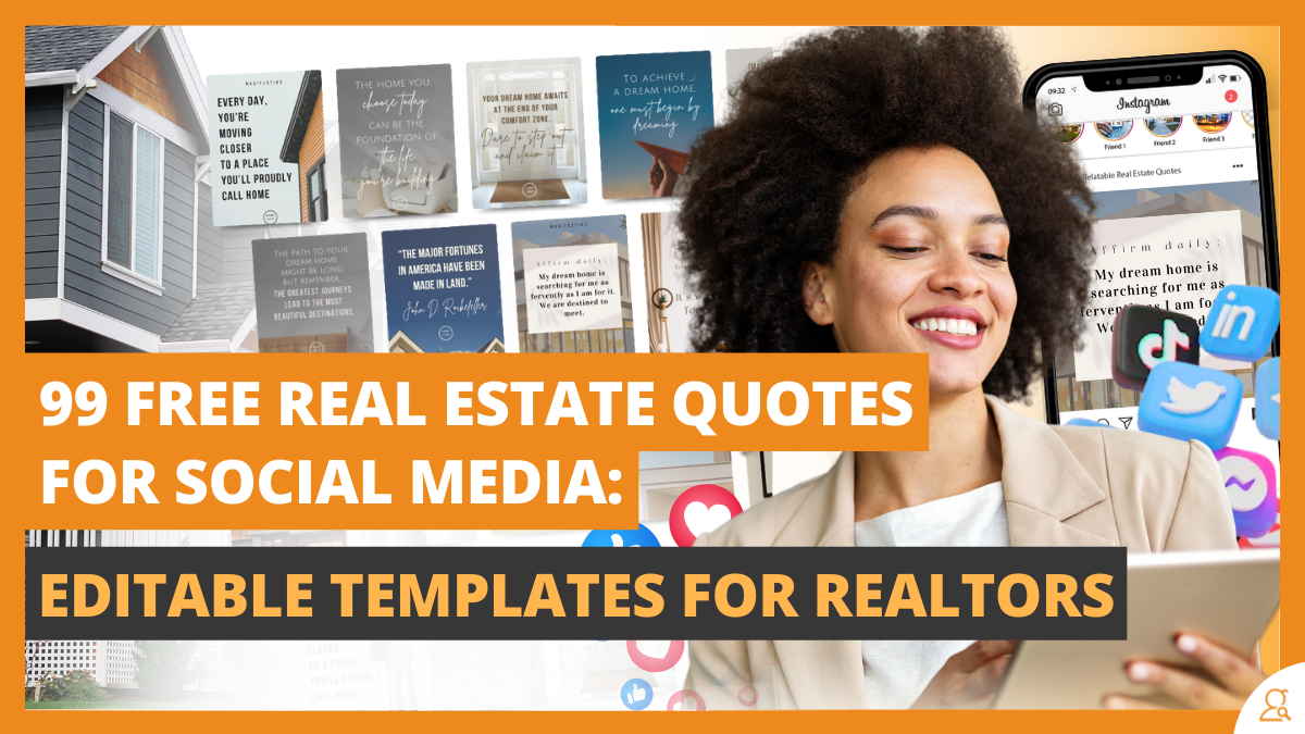 99 Free Real Estate Quotes for Social Media: Editable Templates for ...