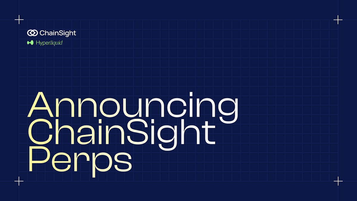 ChainSight: Where Data Innovation Becomes Tradable Alpha | by ChainSight | Aug, 2025 | Medium
