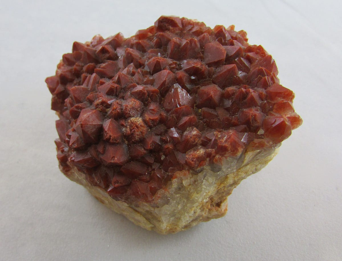 Red Aura Amethyst Cluster Root and Crown Chakra Healing Grounding Inner ...