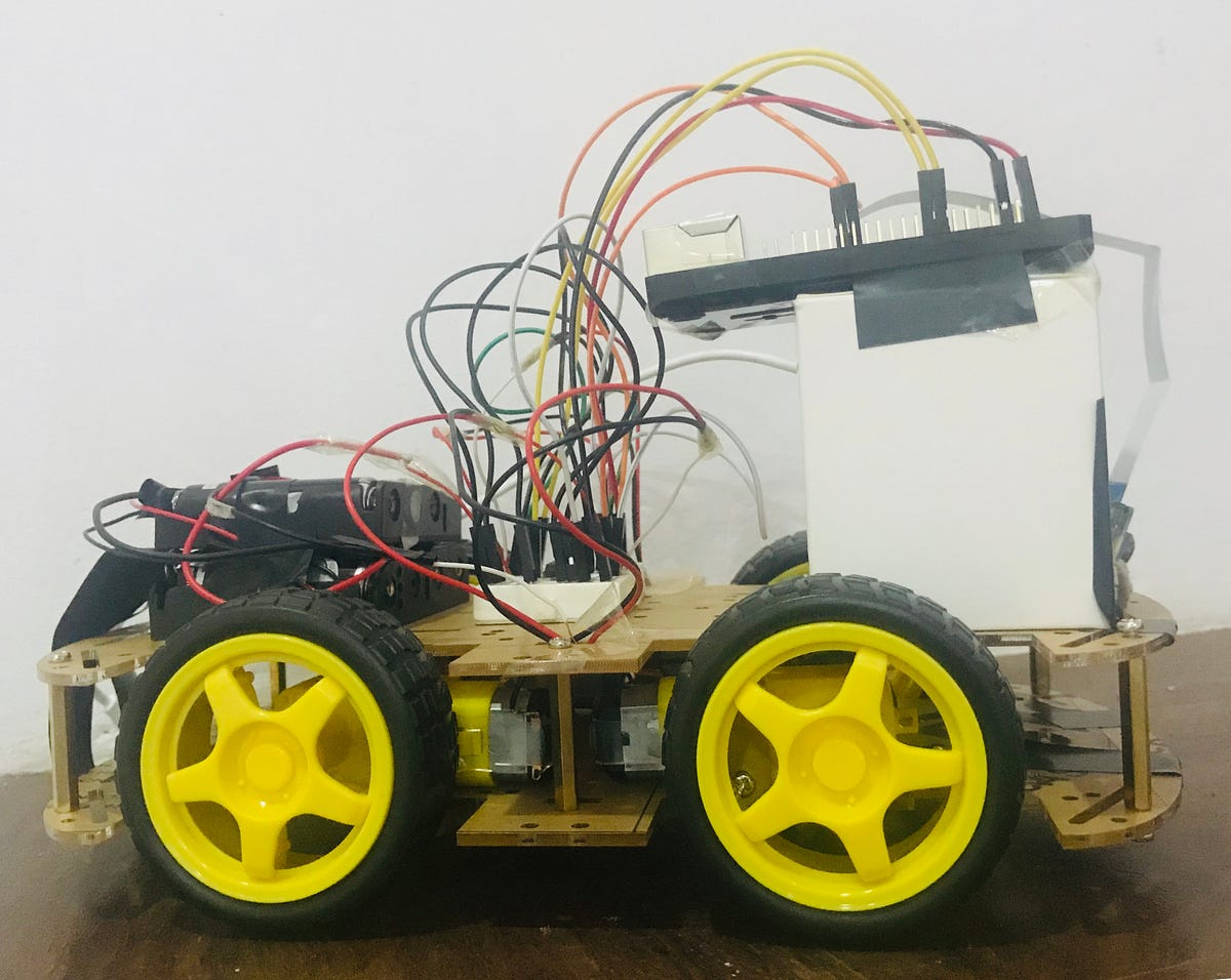 Autonomous car with Raspberry pi 4 and Open CV | by TJM | Medium